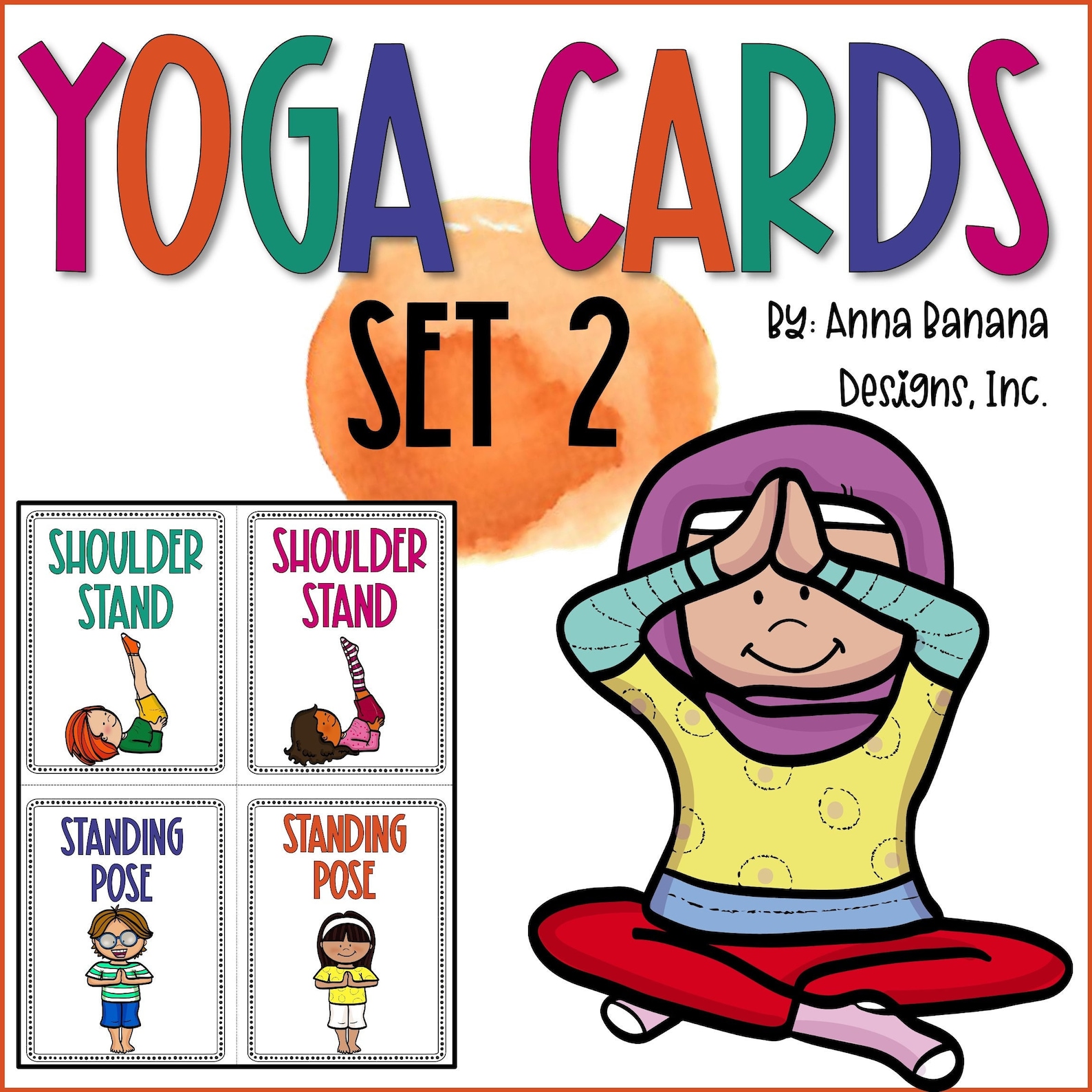 Yoga Cards Set 2 - Etsy