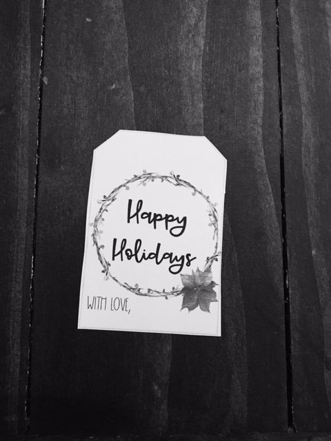 Happy Holiday Printable Gift Tags - Etsy