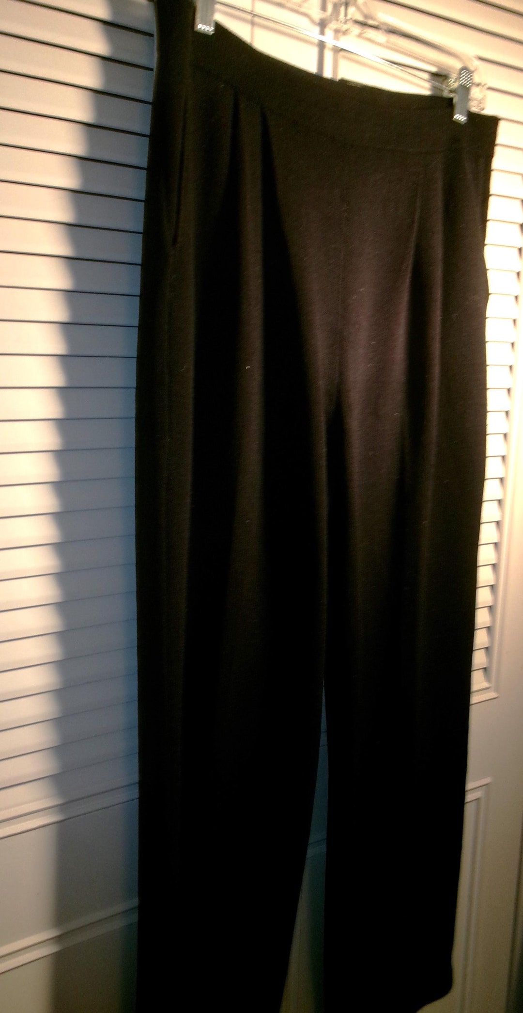 St John Pants 8, Knitted Black Santana Sought=after Pants. Most ...