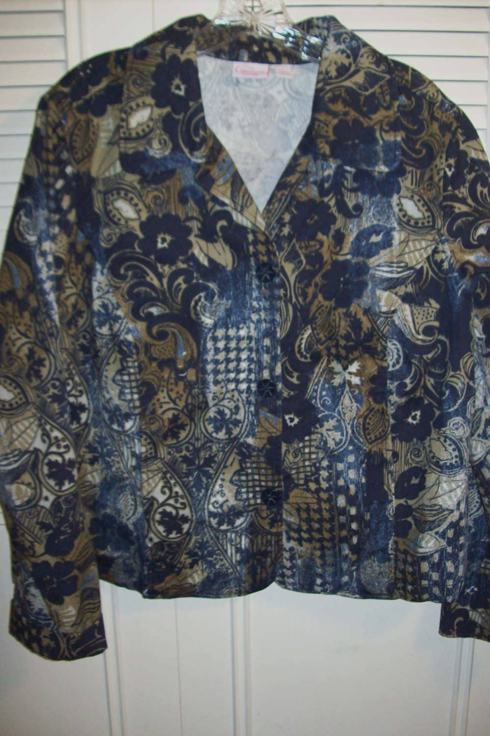 Jacket Large, Vintage Pappagallo Jacket- Travel, Career, Saturday ...