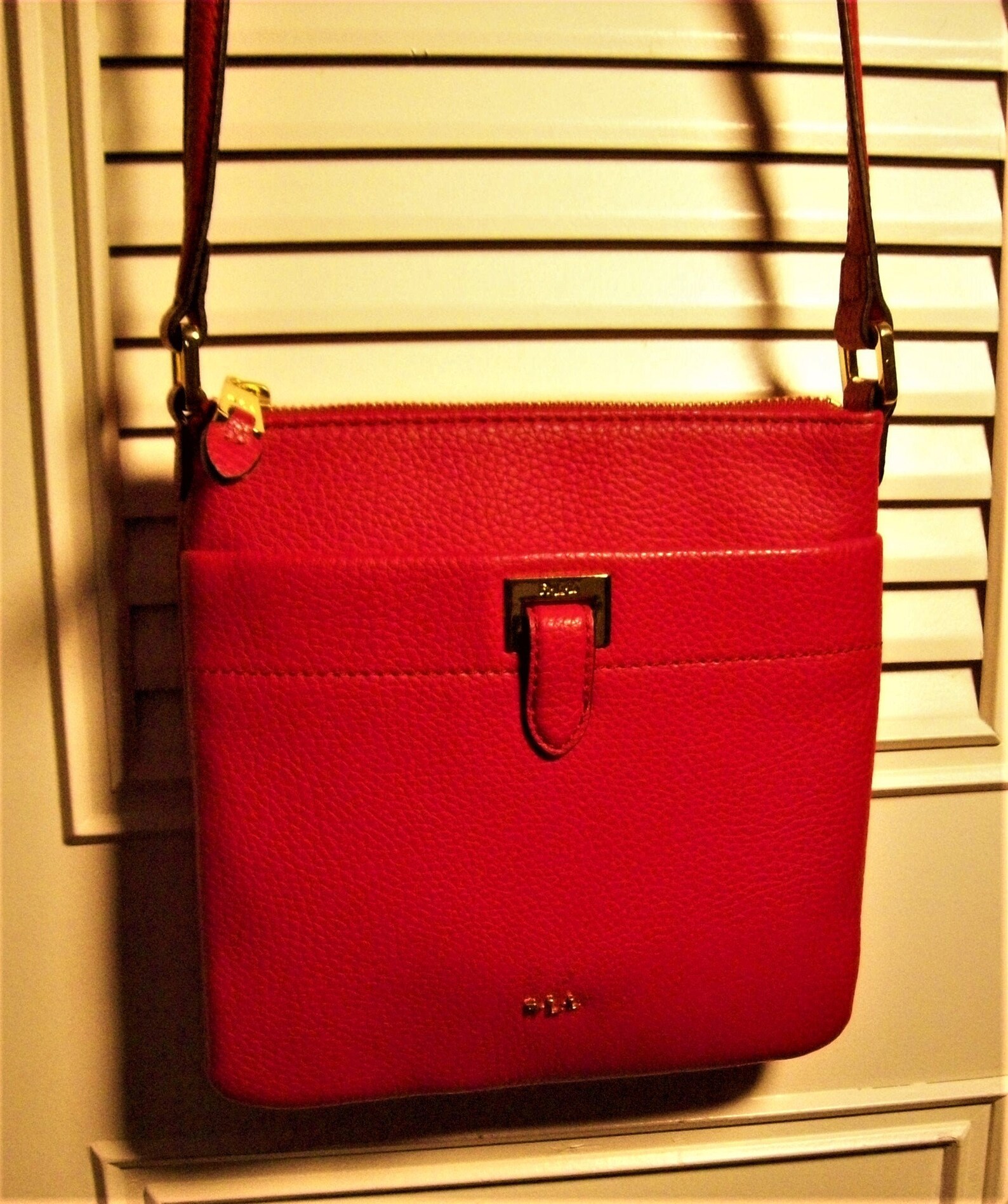Ralph Lauren Red Purse | semashow.com