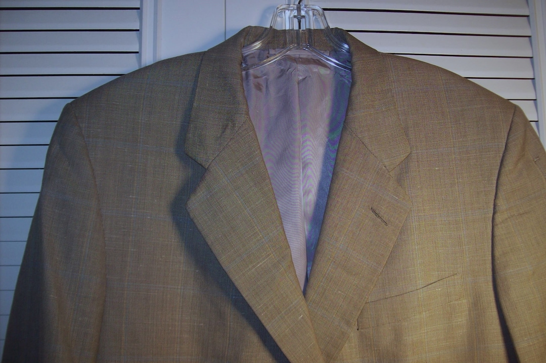 Blazer, Sport Coat, 44 Reg. Hickey Freeman Wool and Silk Sportcoat ...