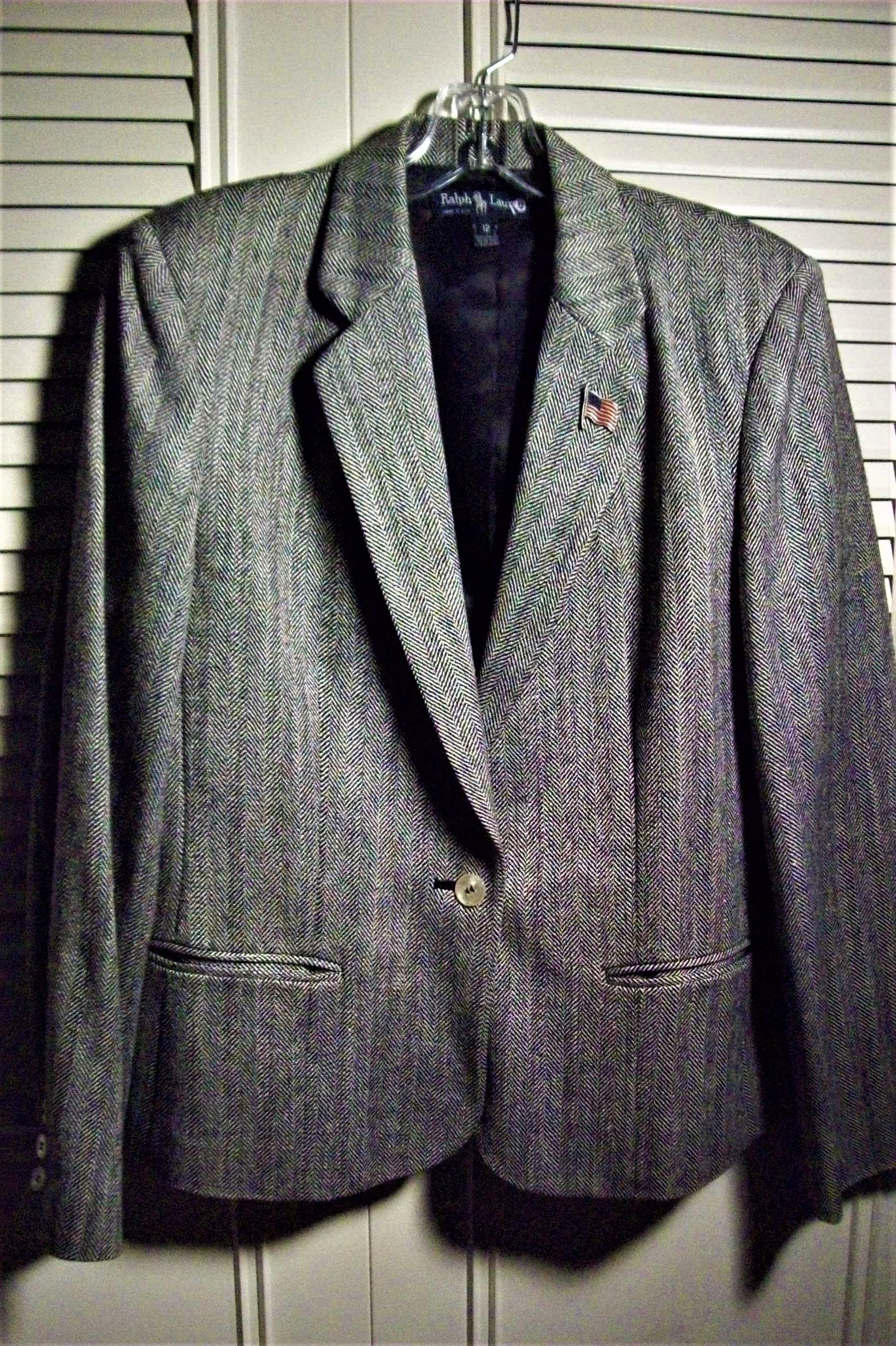 Blazer 8 Ralph Lauren Herringbone Wool and Silk Blazer FIVE - Etsy