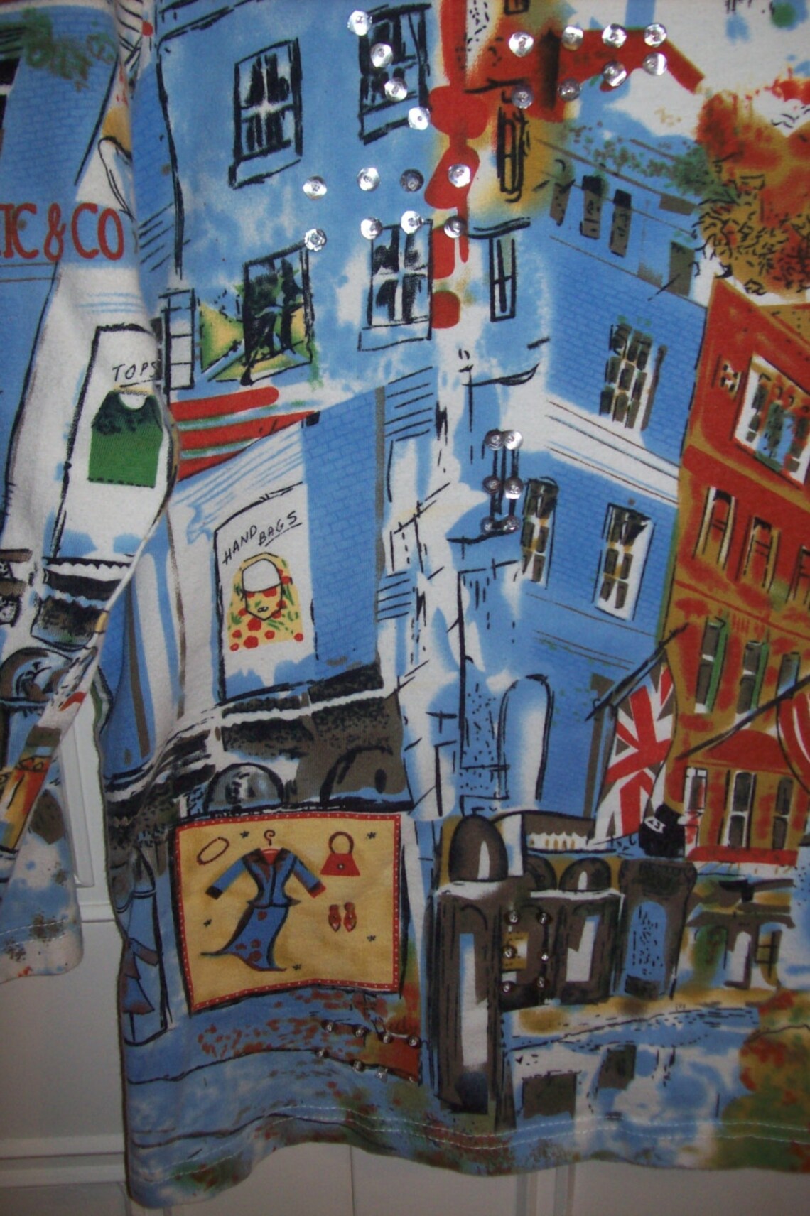 Vintage French Postcards From France Charming Shirt W Scenes - Etsy