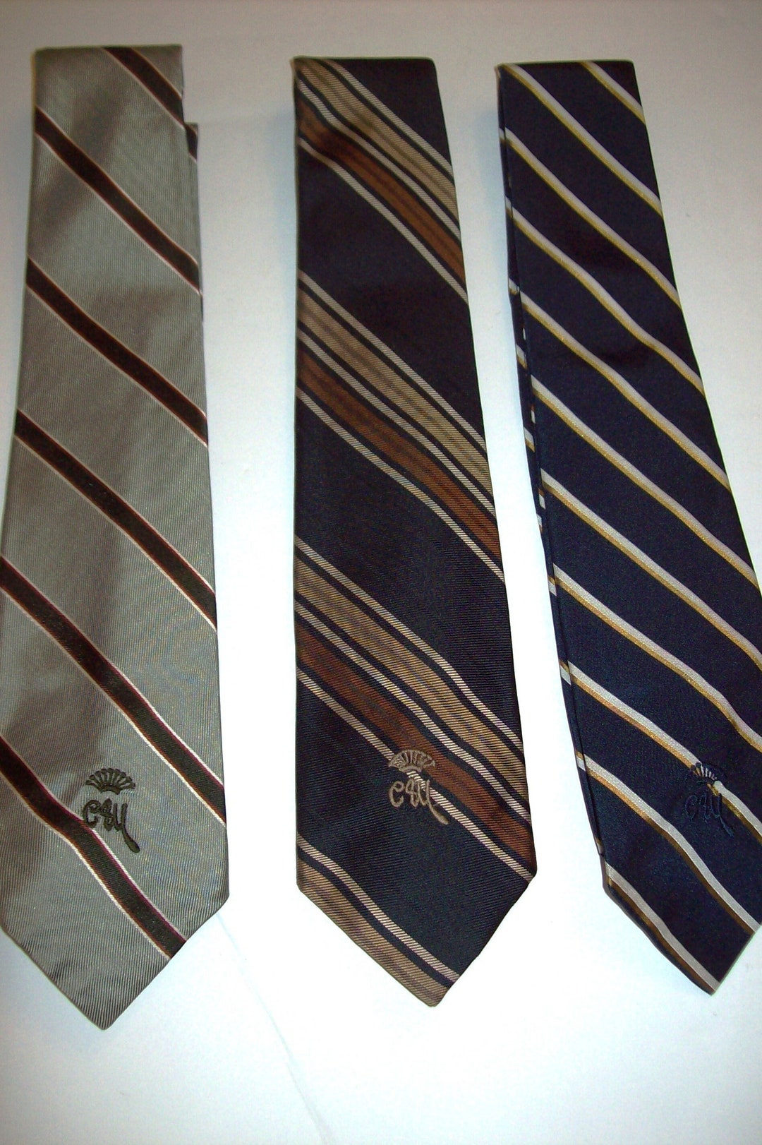 Necktie, Ties, Three Countess Mara Silk Vintage Neckties. for the Price ...