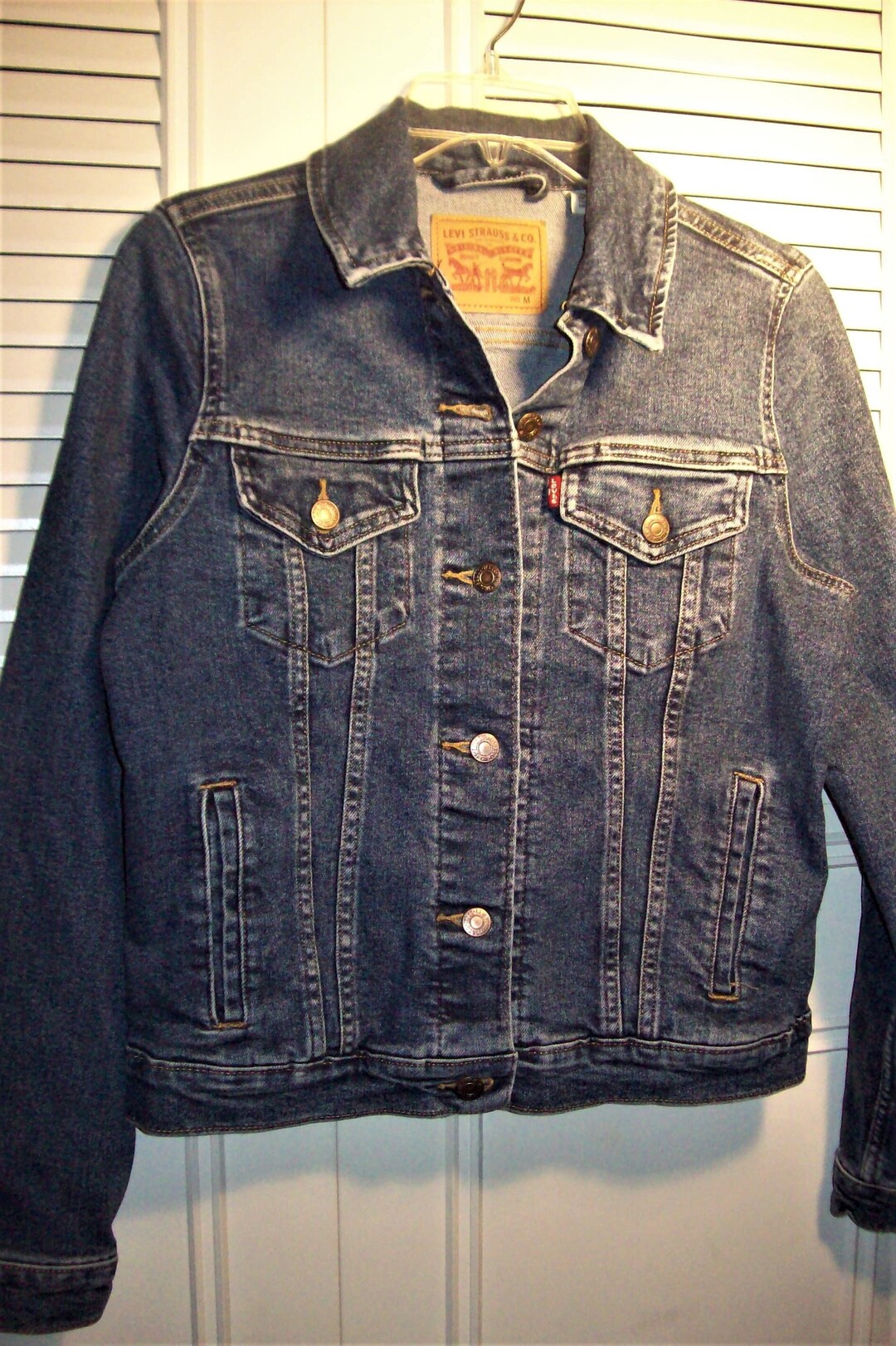 Jean Jacket M Levi Strauss Denim Original Levi Jacket Levi - Etsy