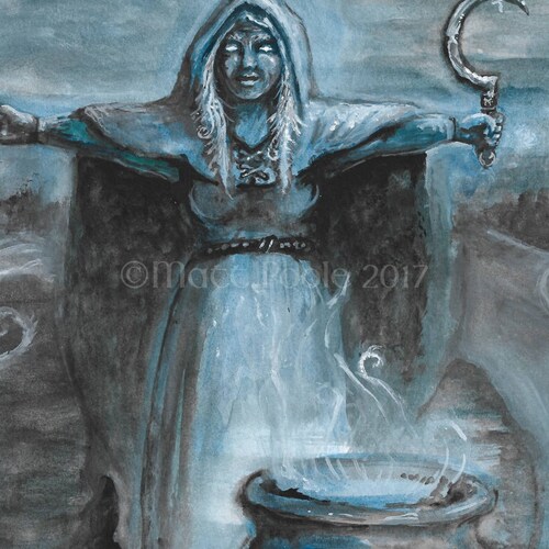 The Crone Greeting Card - Etsy