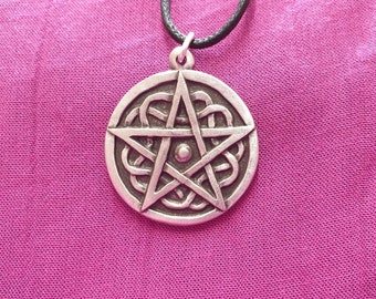 Jewelry Trends Pentacle Pentagram Black Star Sterling Silver Pendant ...