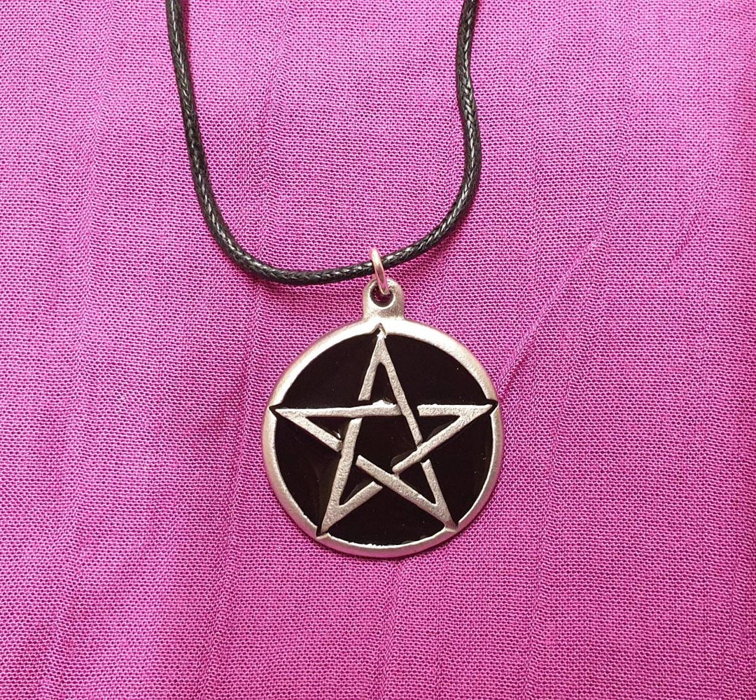 Pentacle (pentagram) Pendant - Etsy