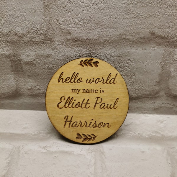 Baby Name Sign - Etsy