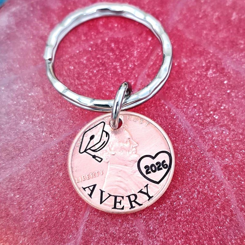 2026 Grad Keychain Penny - Etsy