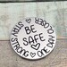 Be Safe Coin Stay Strong Challenge Coin Husband Gift - Etsy