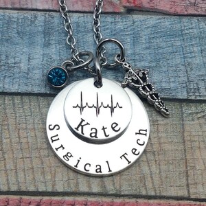 Surgical Tech Gift, Surgical Technologist Jewelry, Surgical Technician ...
