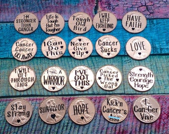 Inspirational tokens | Etsy