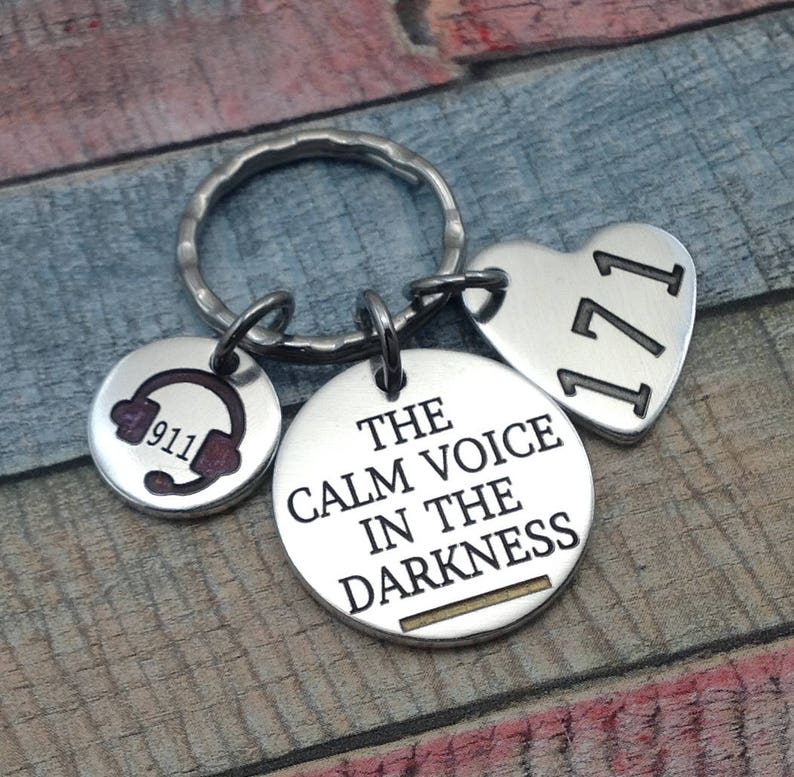 Thin Gold Line the Calm Voice 911 Dispatcher GIFT - Etsy