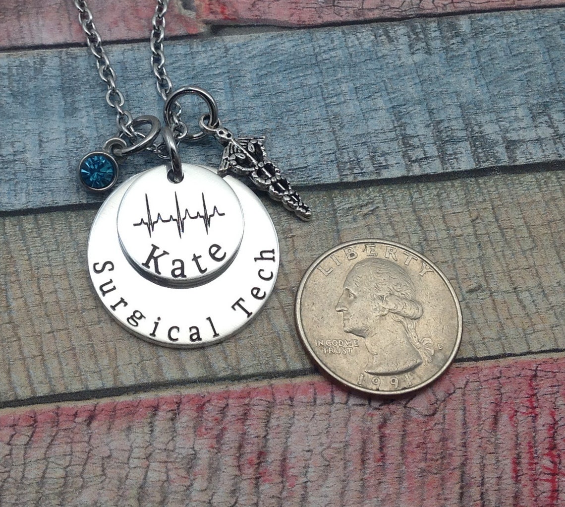 Surgical Tech Gift, Surgical Technologist Jewelry, Surgical Technician ...