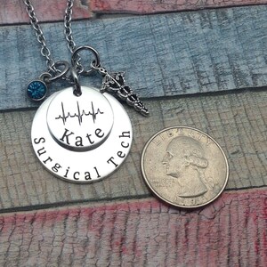 Surgical Tech Gift, Surgical Technologist Jewelry, Surgical Technician ...