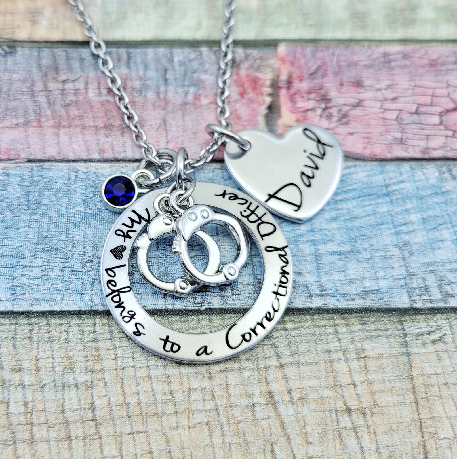 Correctional Officer Husband Guard My Heart Belongs To A Etsy