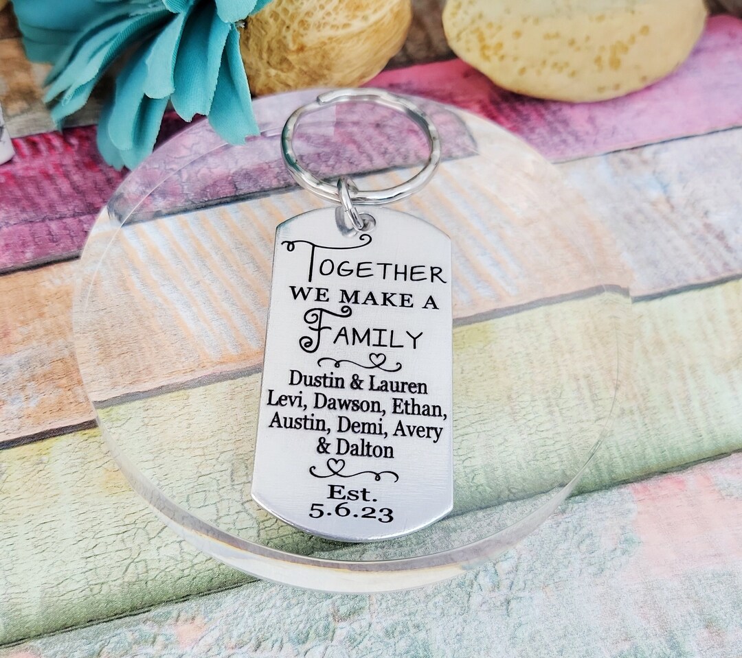 Together We Make a Family, Blended Family Gift, Adoptive Family ...