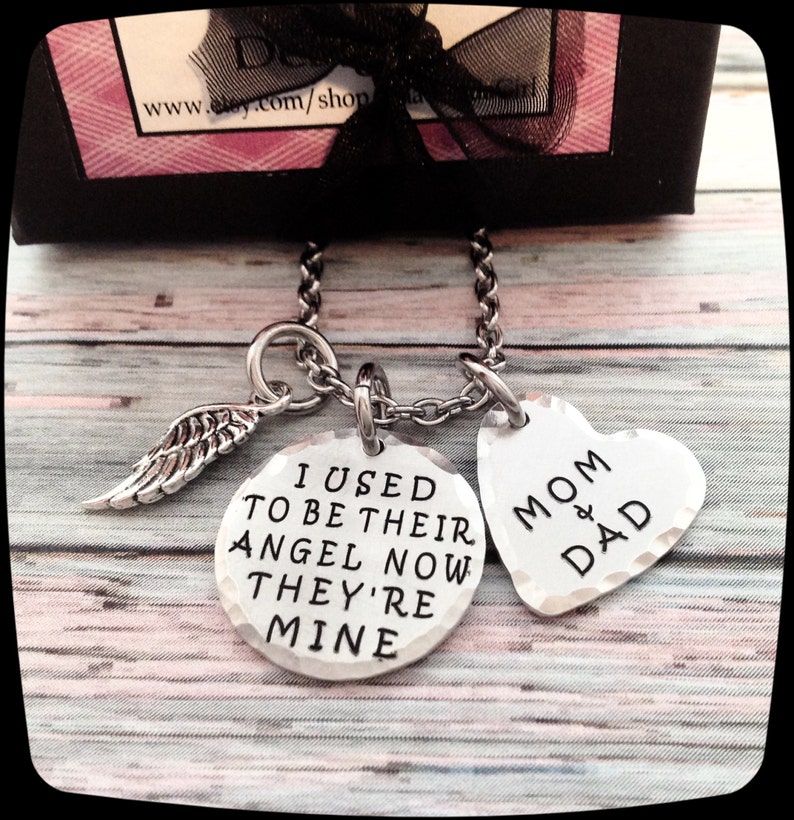 Memorial Necklace Memorial Keepsake in Memory Of Loss of - Etsy