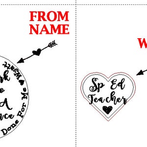 Special Education Thank You, Special Ed Gift, Special Education Key ...