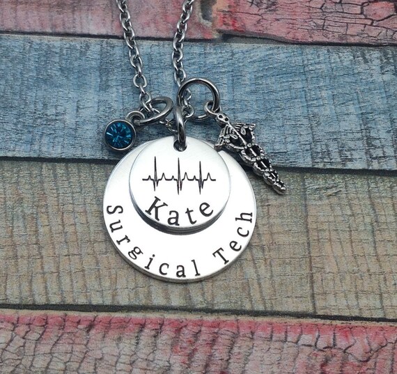 Surgical Tech Gift Surgical Technologist Jewelry Surgical - Etsy