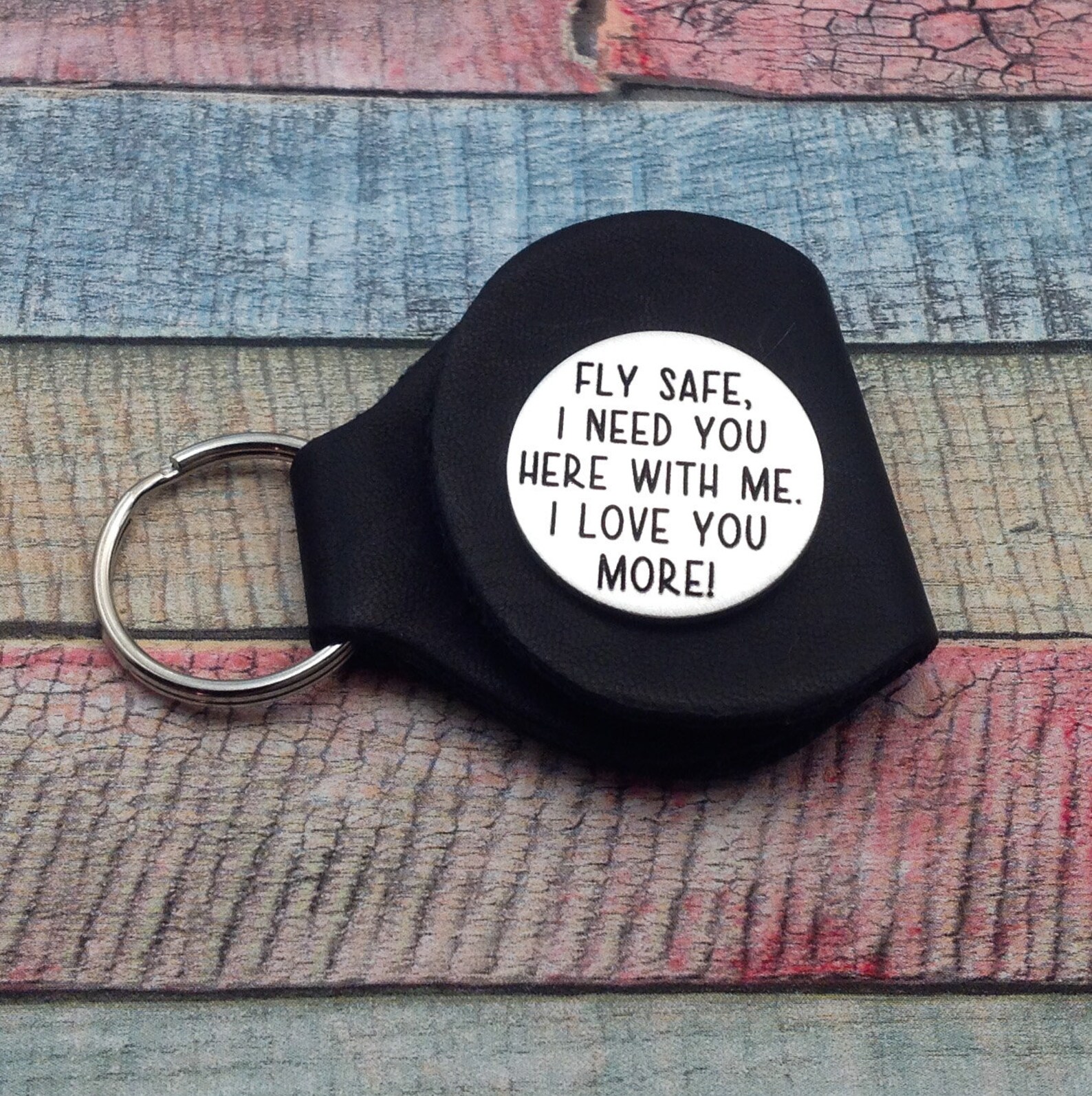 Custom Message Coin Custom Pocket Coin FLY SAFE Gift Gift | Etsy