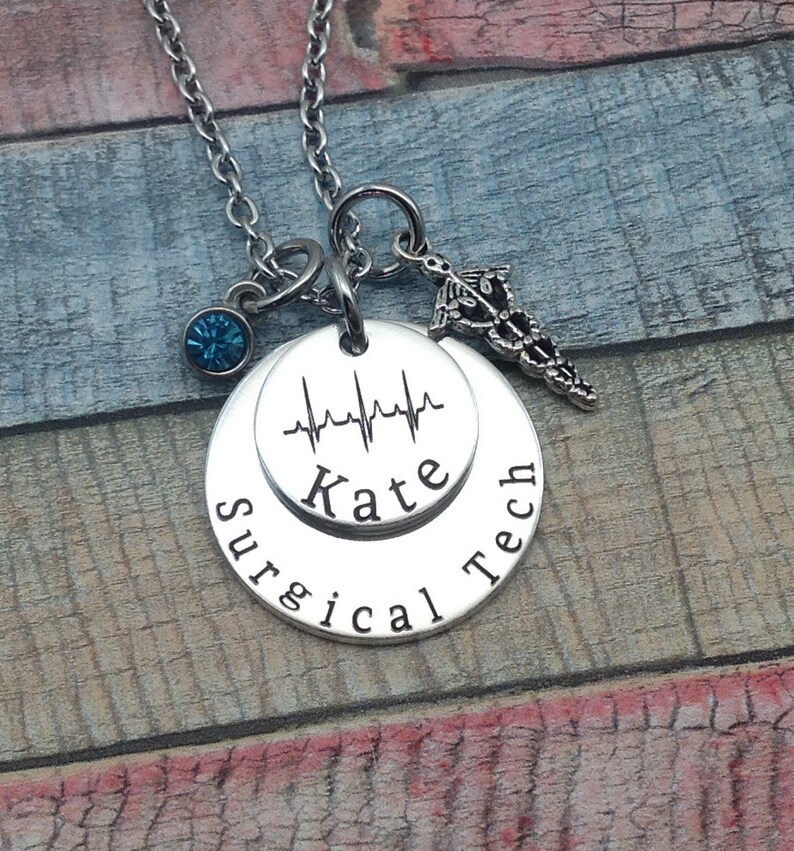 Surgical Tech Gift, Surgical Technologist Jewelry, Surgical Technician ...