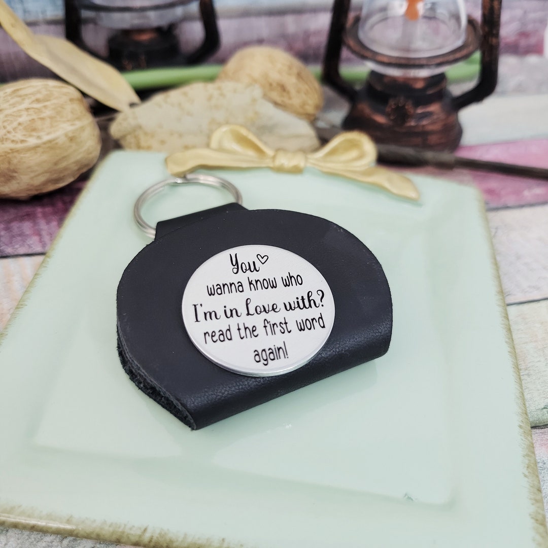 I Love You Gift, Custom Message Coin, Personalized Pocket Coin, Husband ...