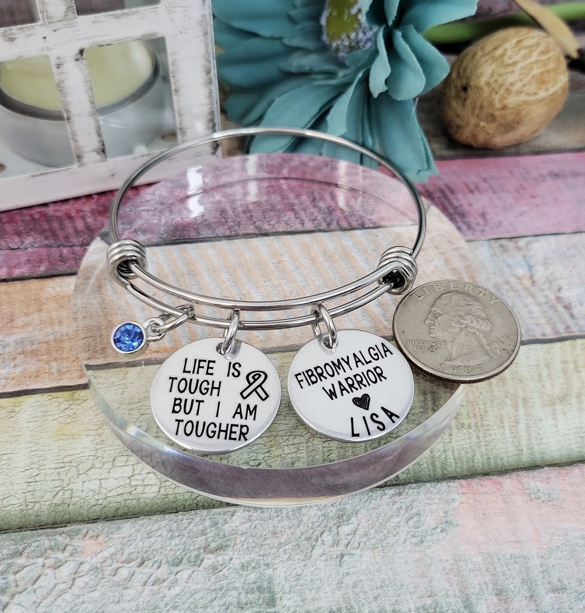 Fibromyalgia Bracelet Fibromyalgia Jewelry Fibromyalgia - Etsy