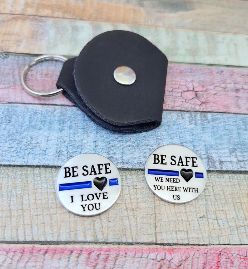 Police Officer Be Safe Coin Deputy Sheriff Husband Police - Etsy