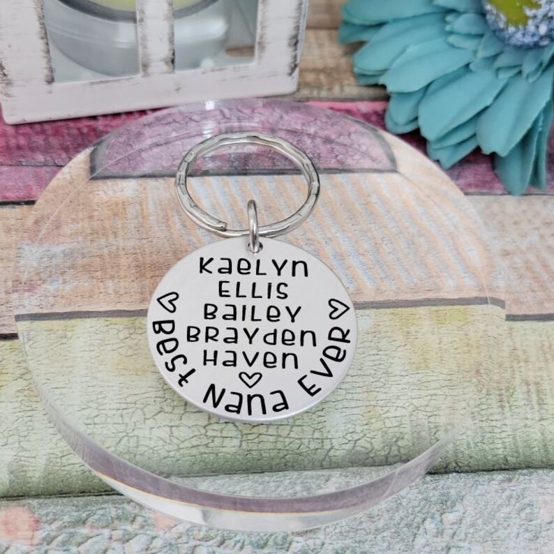 Father's Day Gift Mother's Day Gift Key Ring for - Etsy