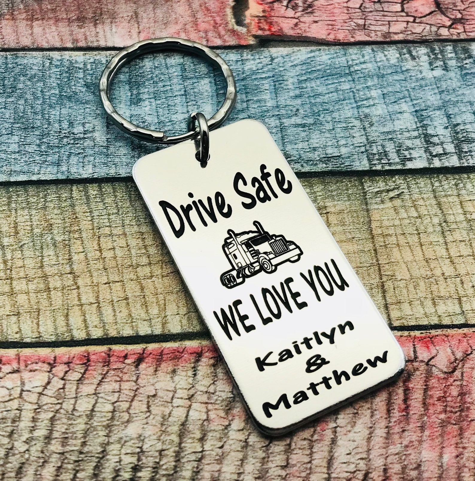 Truck Driver Key Ring Trucker Gift Trucker Daddy Semi Truck - Etsy