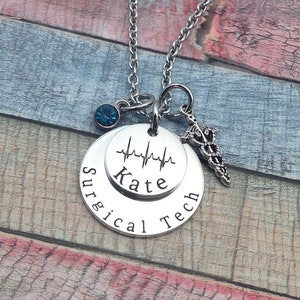 Surgical Tech Gift Surgical Technologist Jewelry Surgical - Etsy