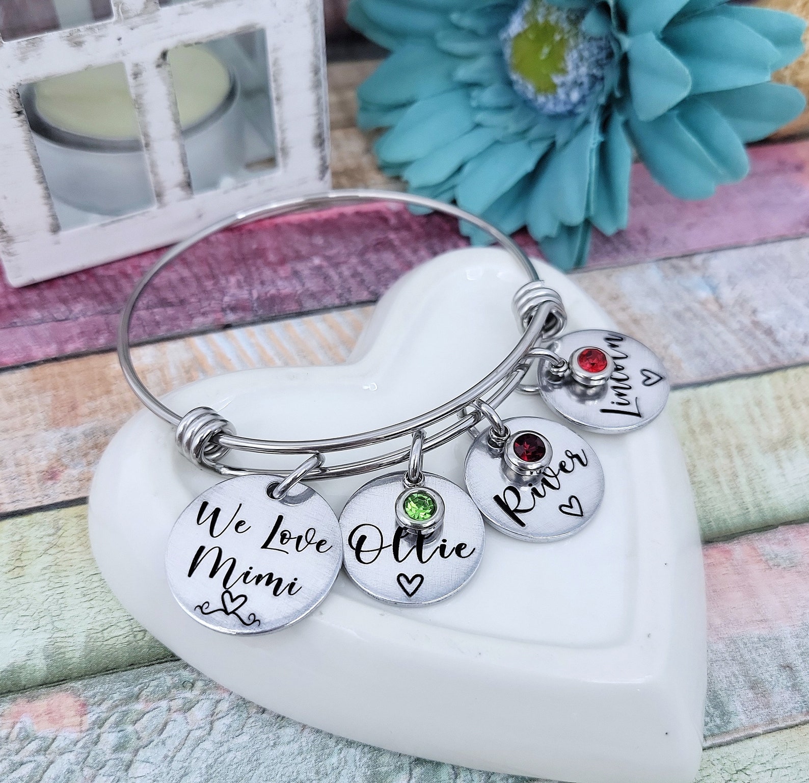 Mimi Gift Mimi Bracelet Personalized Mom Bracelet Custom - Etsy