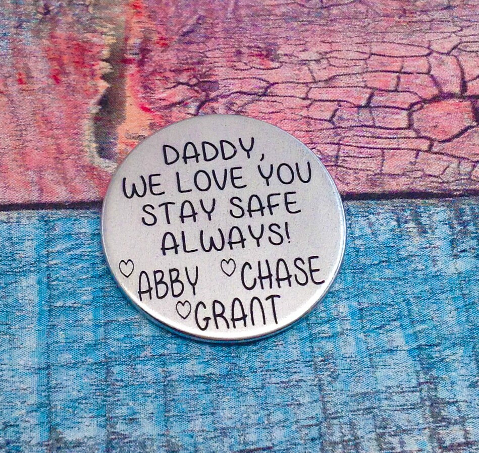 Be Safe Coin Stay Safe Coin Challenge coin Police Gift | Etsy