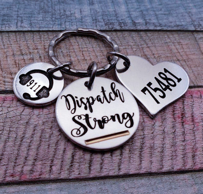 Thin Gold Line Dispatch Strong 911 Dispatcher GIFT - Etsy