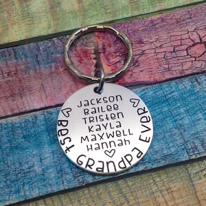 Father's Day Gift Mother's Day Gift Key Ring for | Etsy