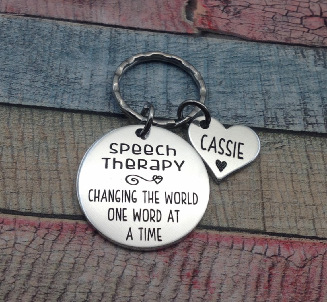 Speech Therapy Thank You Gift Speech Therapist Gift Idea | Etsy