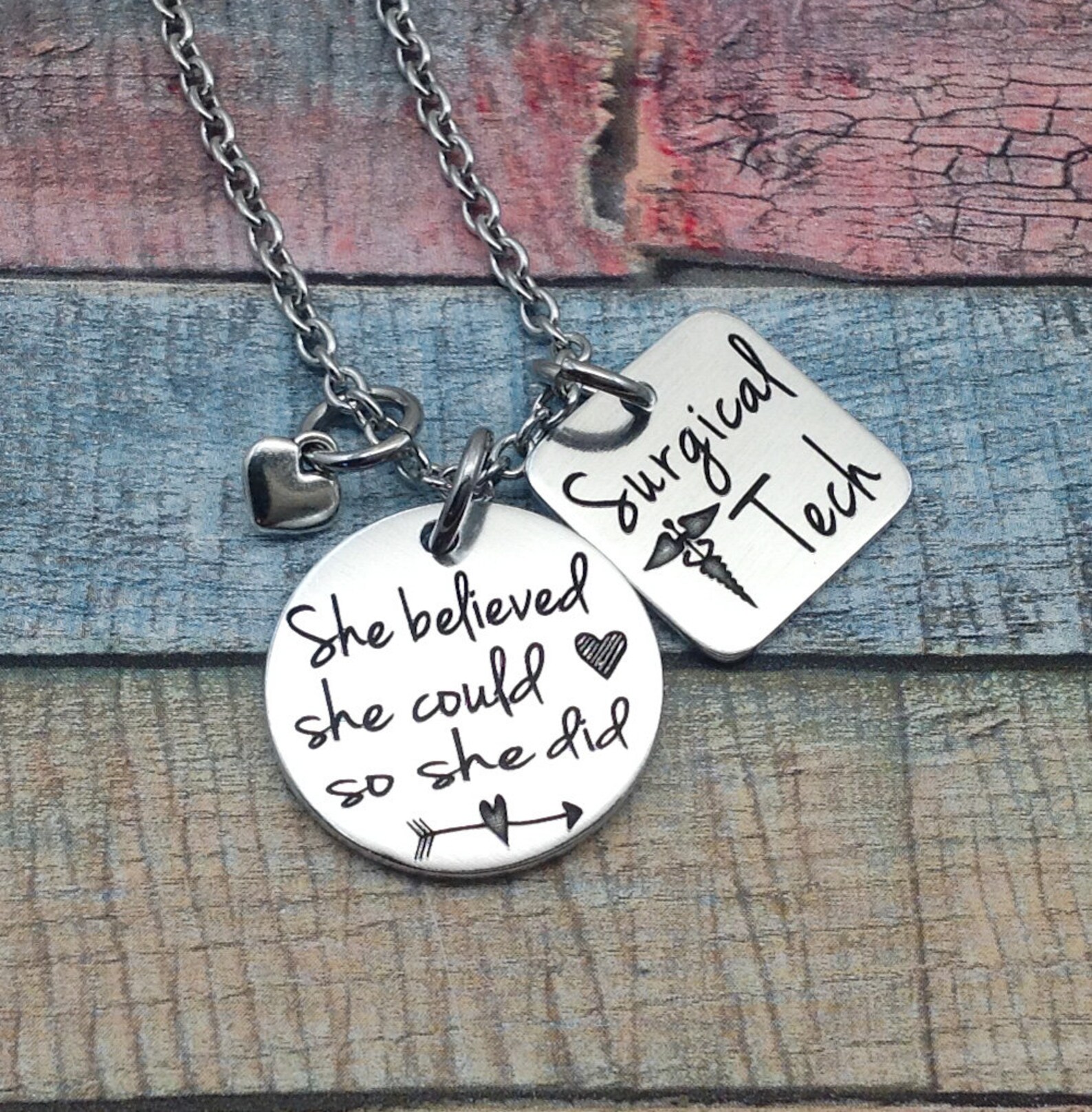 Surgical Tech Jewelry Surgical Tech Gift Surgical Technician - Etsy