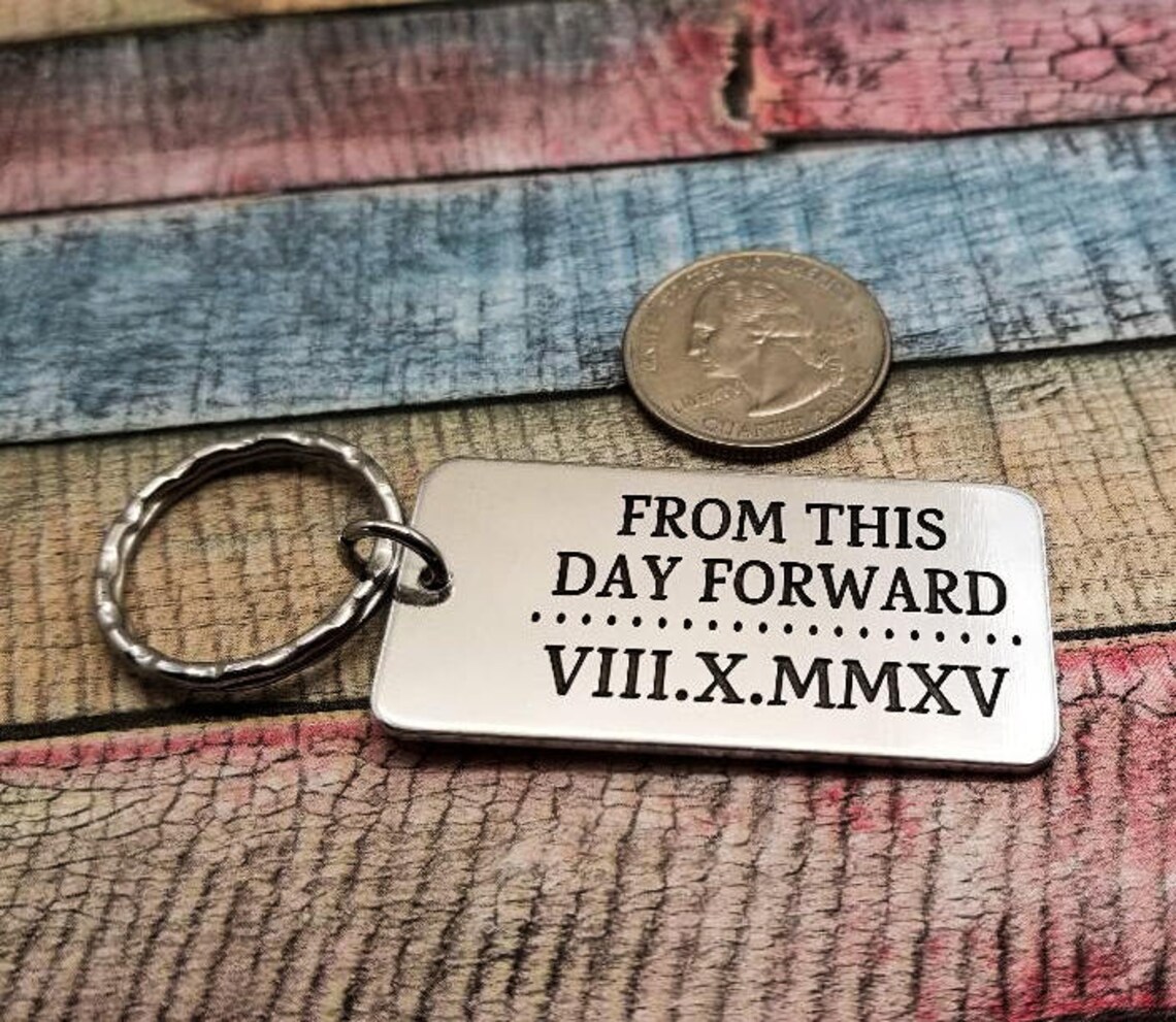 Sobriety Anniversary Sober Key chain Sobriety Milestone | Etsy