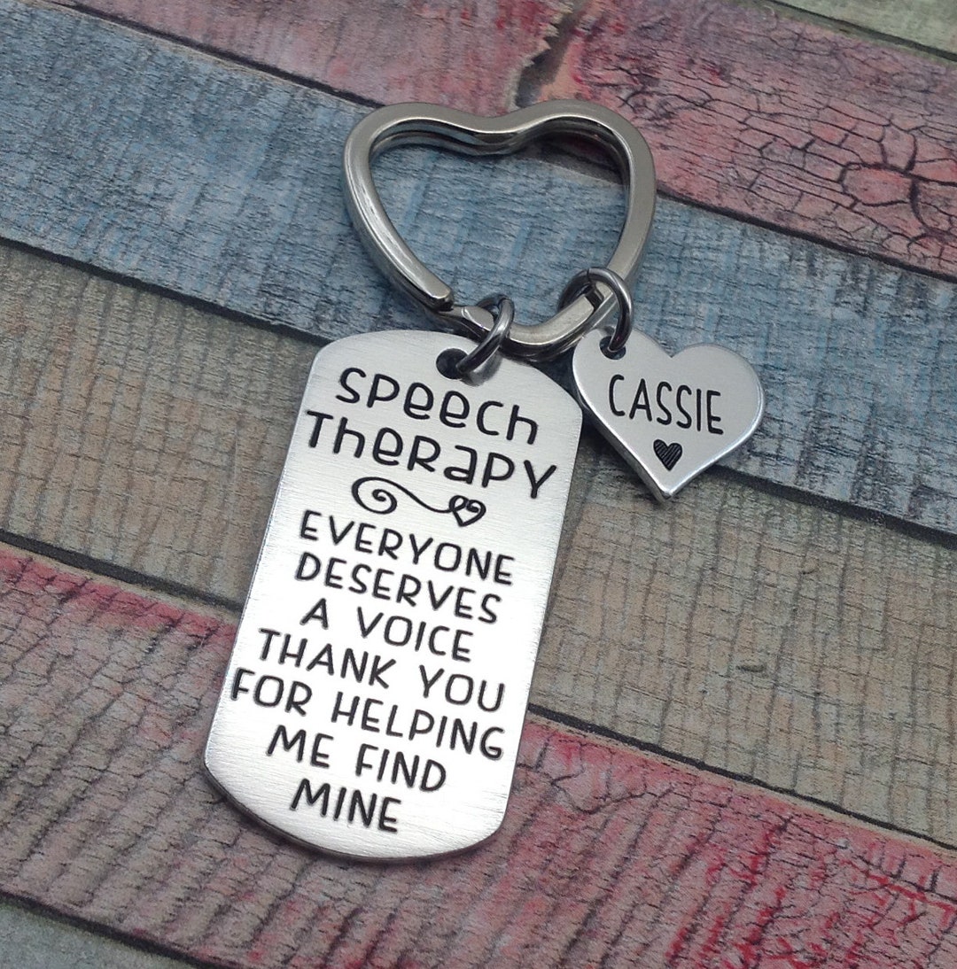 Thank You Gift, Speech Therapy, Speech Therapist Gift Idea, SLP Thank ...