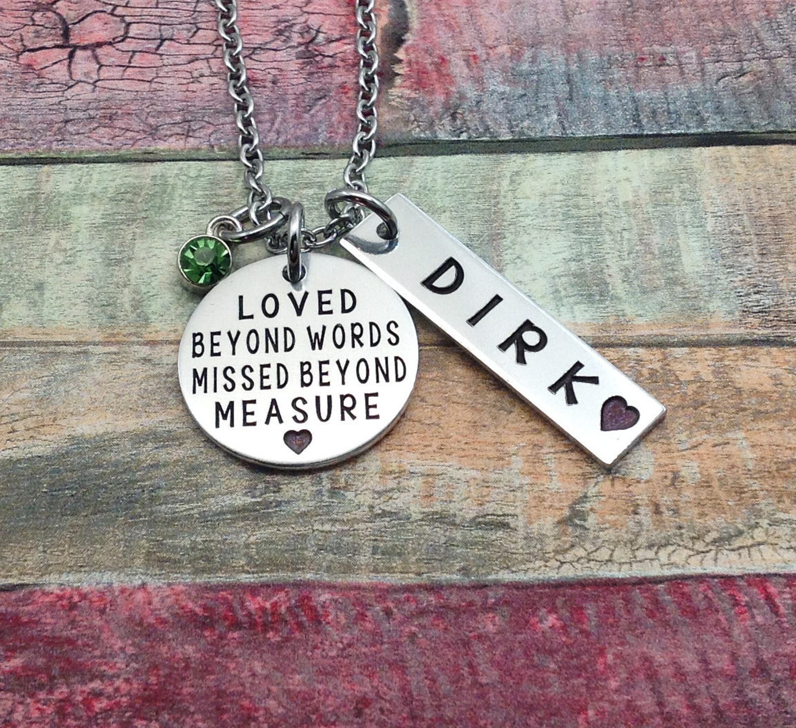 Memorial Jewelry Funeral Gift in Loving Memory Jewelry - Etsy
