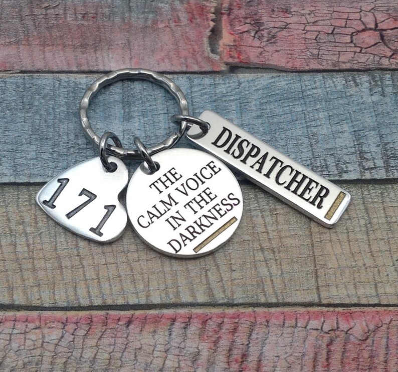 Thin Gold Line 911 Dispatcher GIFT the Calm Voice - Etsy