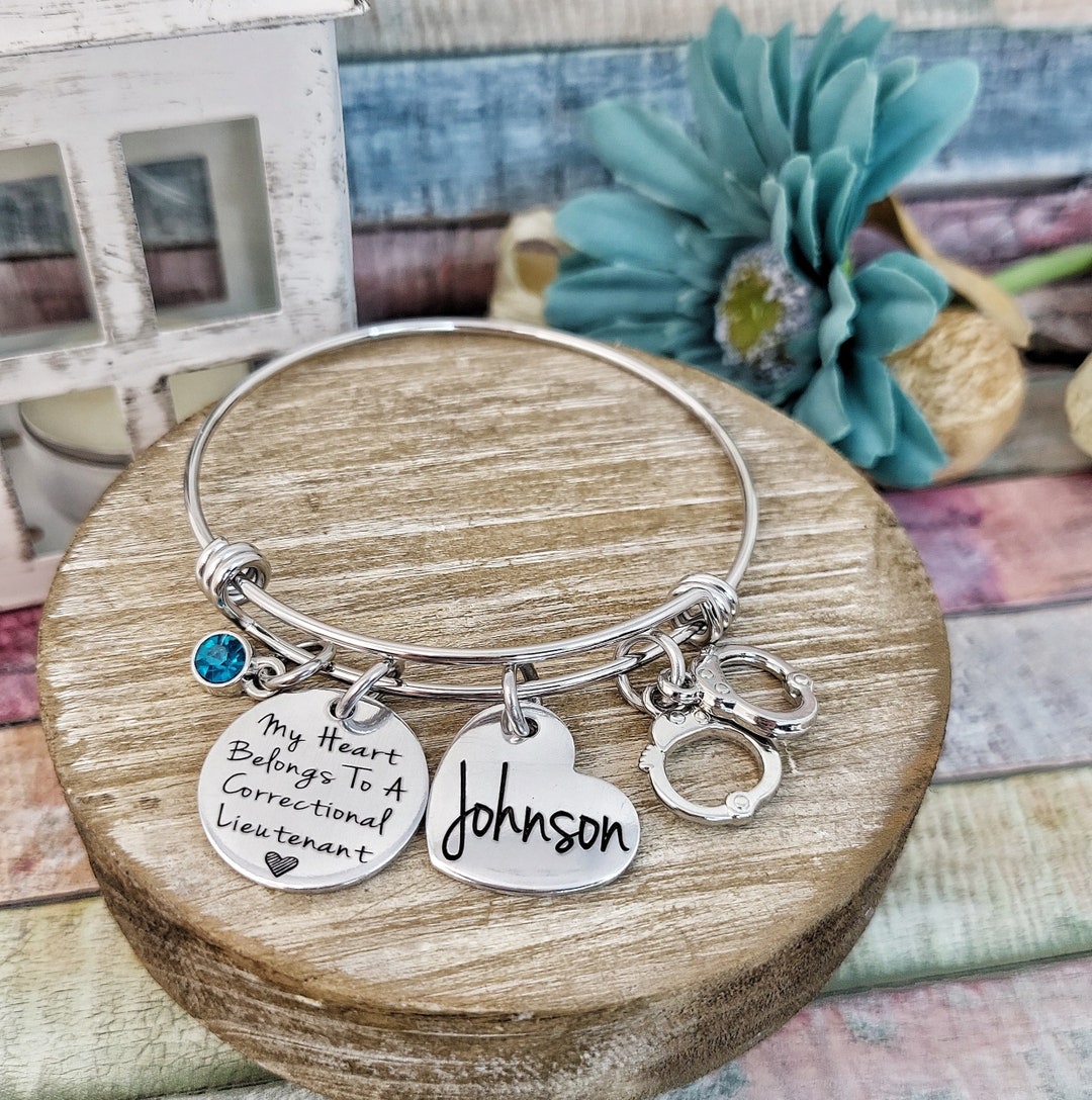 My Heart Belongs To A Correctional Officer Correctional Etsy