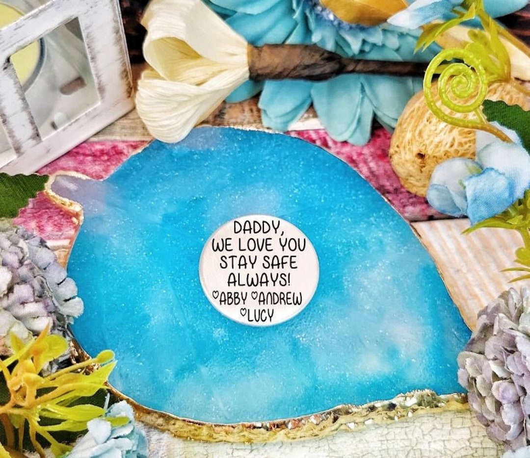 Be Safe Coin, Stay Safe Coin, Challenge Coin, Police Gift, Husband Gift ...