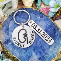 Organ Donation, Organ Transplant Keychain, Key Fob. Donated Parts ...