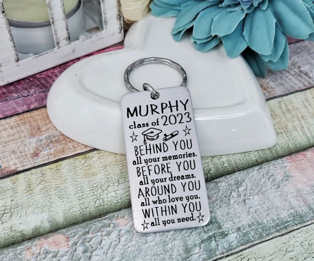Gift for Grad Graduation Key Chain Class of 2023 Graduation - Etsy