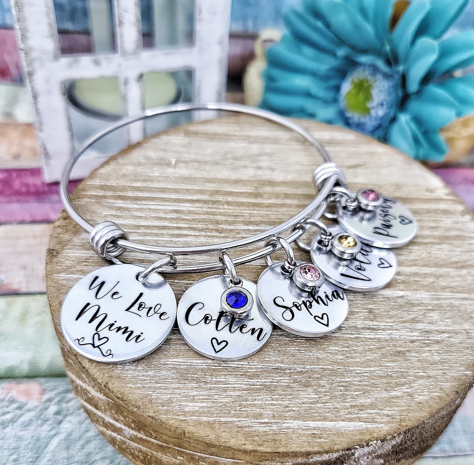 Mimi Gift Mimi Bracelet Personalized Mom Bracelet Custom - Etsy