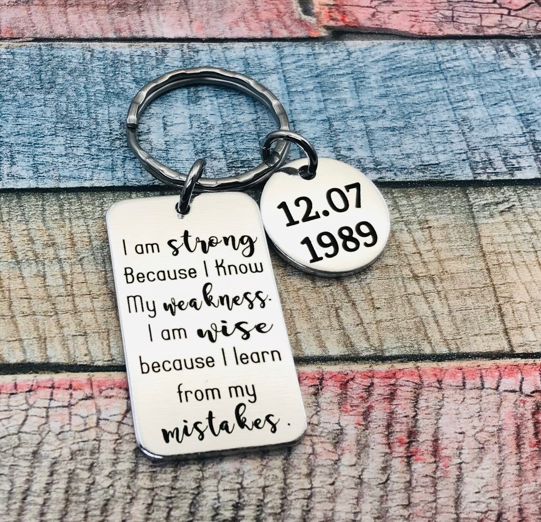 Alcoholics Recovery, Narcotics Recovery, Sobriety Keyring, Sobriety ...
